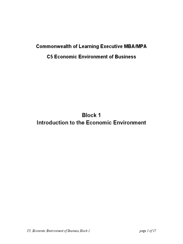 C5 - Block 1 | PDF