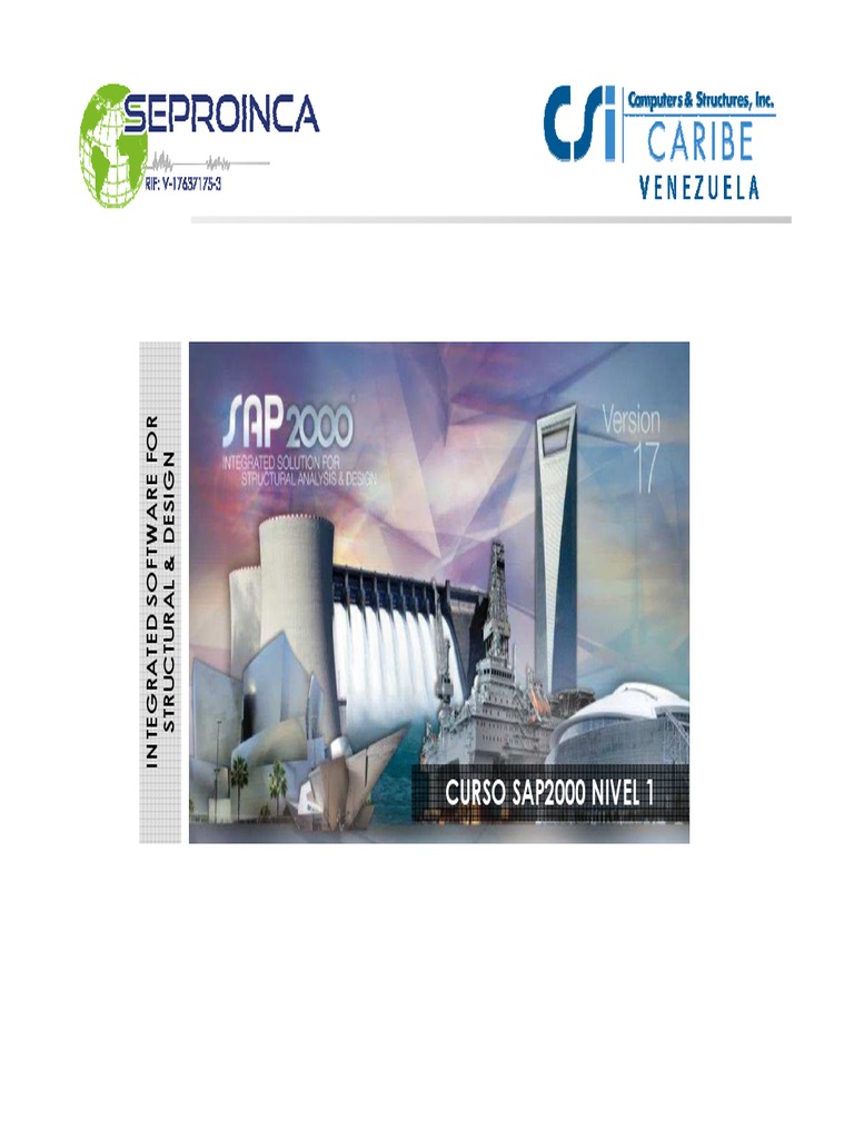 Curso SAP2000: Diseño Estructural Nivel 1 | PDF | Doblar | Elasticidad ...