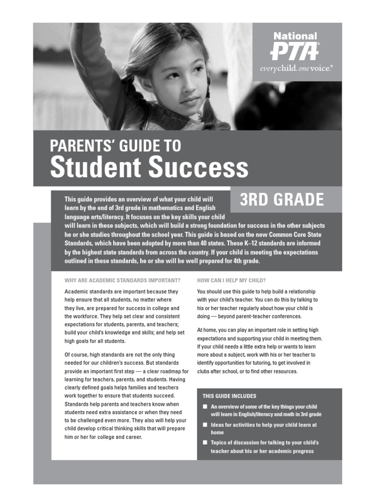 Pta Ccss 3rd GR Guides | PDF | Common Core State Standards Initiative ...