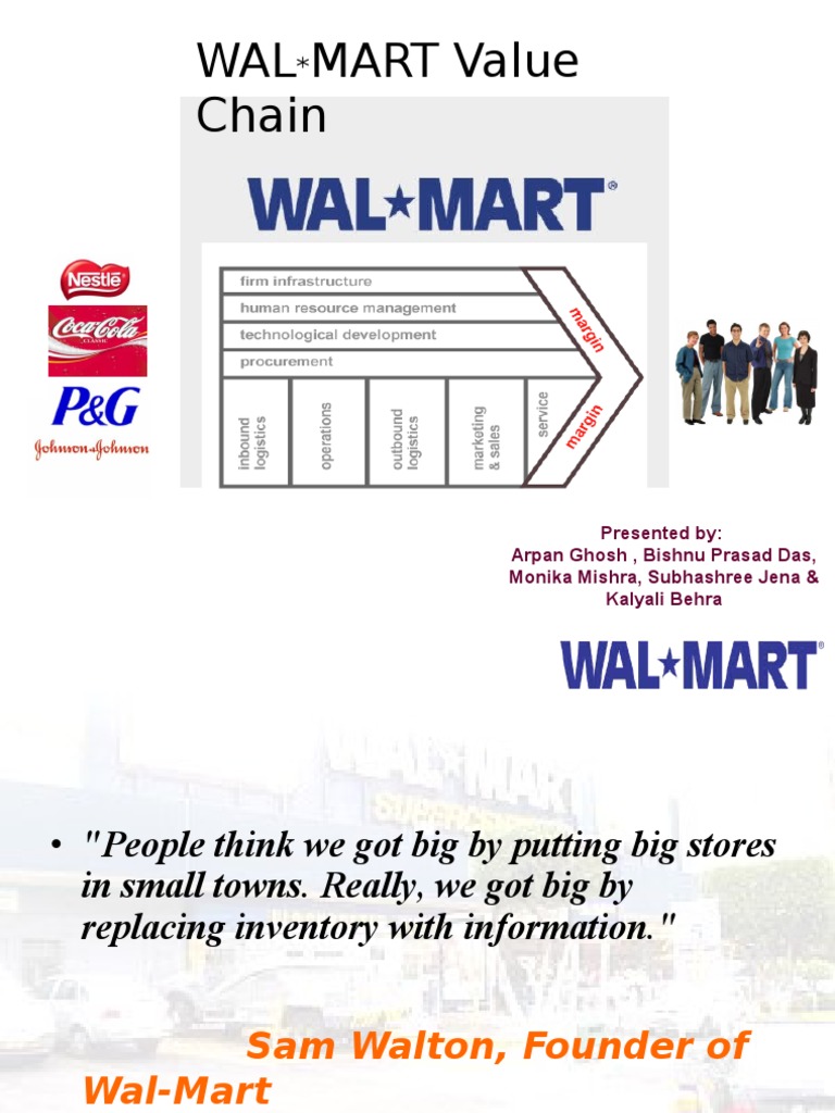 Walmart Value Chain Overview | PDF | Walmart | Value Chain