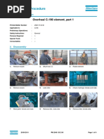 C146 Element Overhaul Procedure | PDF | Bearing (Mechanical ...