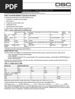 FACP Battery Backup Calculation Guide | PDF | Equipment | Electrical ...