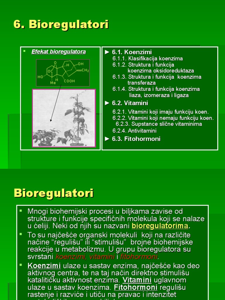 06 - Biohemija Bioregulatori | PDF