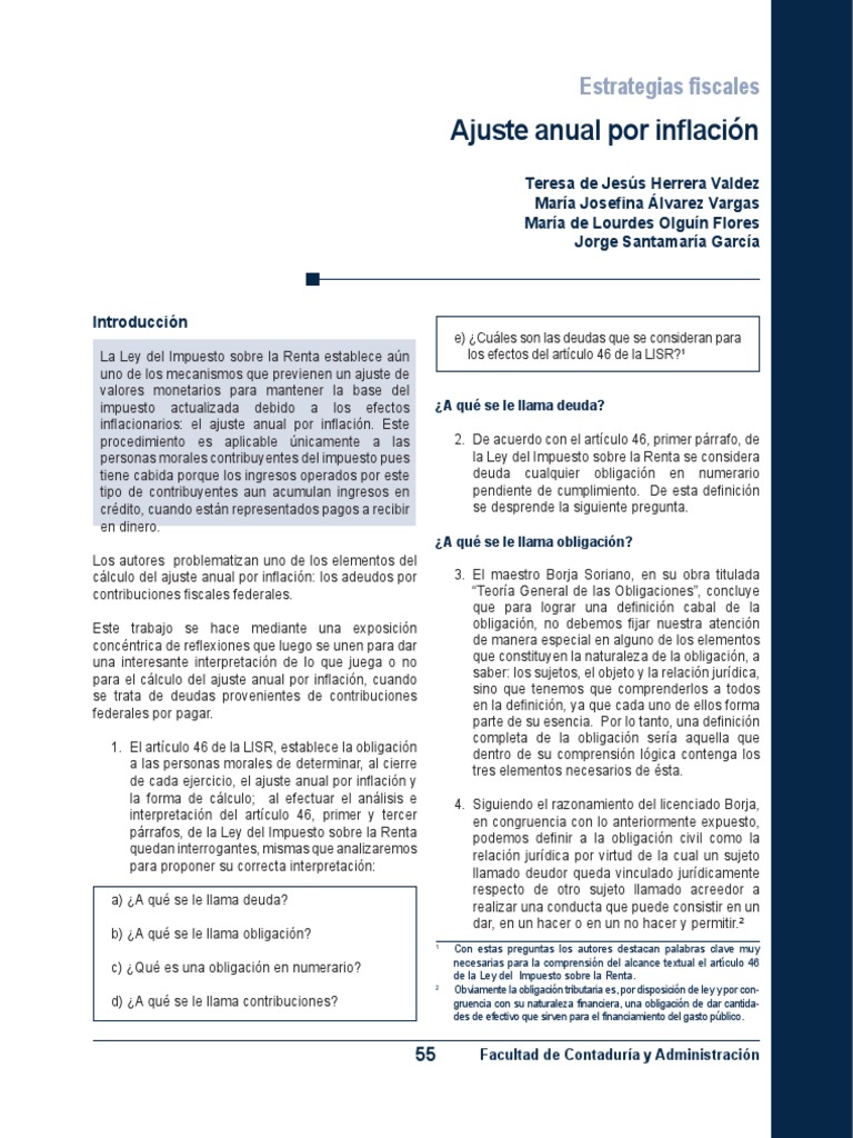 454 - Ajuste Anual Por Inflación | PDF