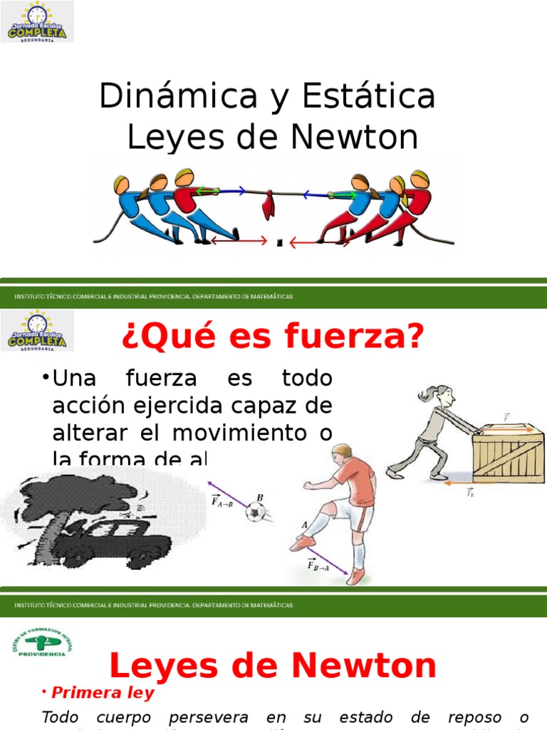 Que Es Estatica | PDF | Las leyes del movimiento de Newton | Fuerza