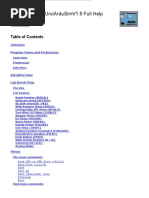UnoArduSim QuickHelp | PDF | Subroutine | Menu (Computing)