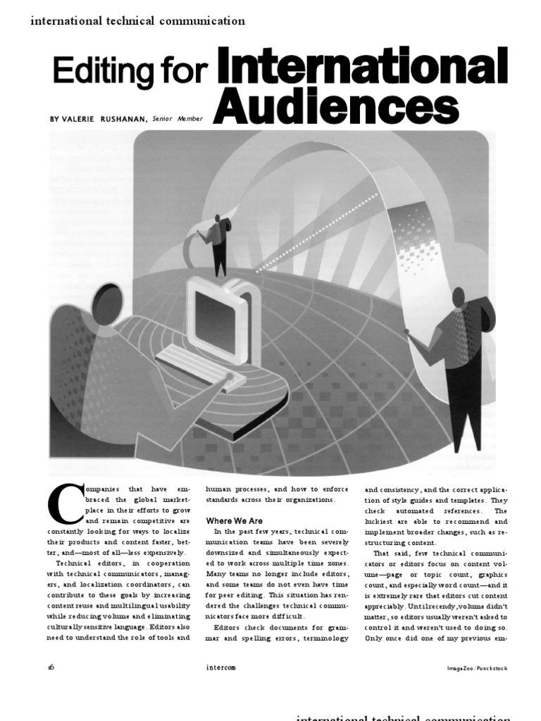 Editing For An International Audiences | PDF | Reuse | Databases
