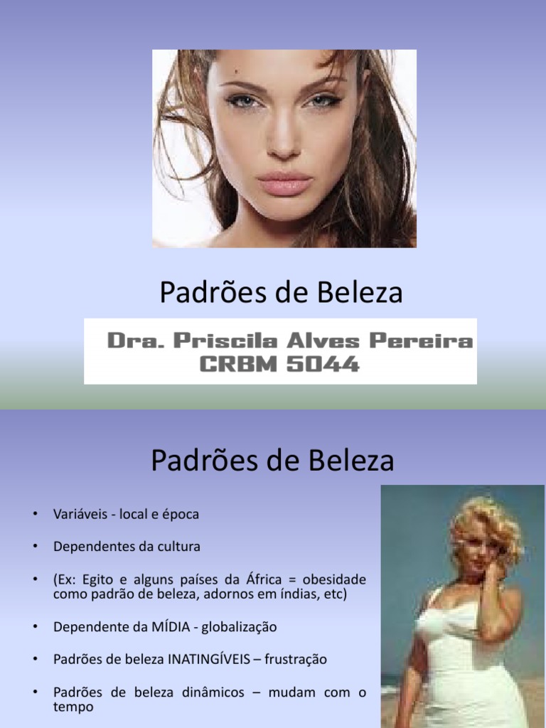 Padrões de Beleza - Cópia | PDF | Estética | Beleza