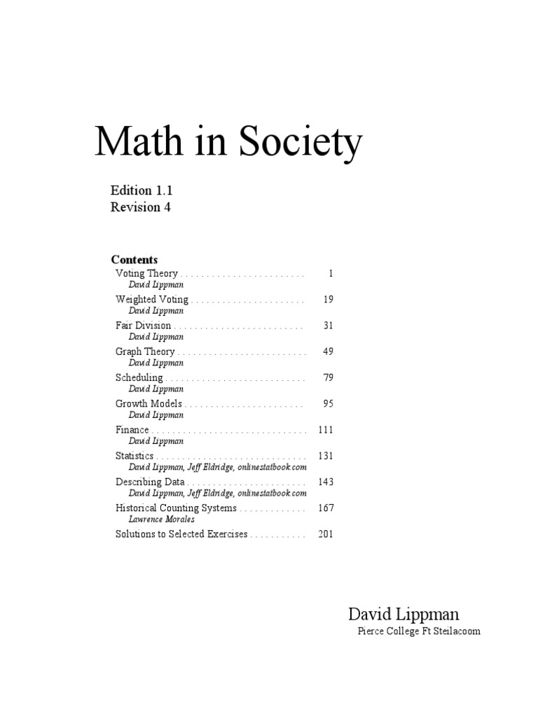 Math in Society | Two Round System | Voting