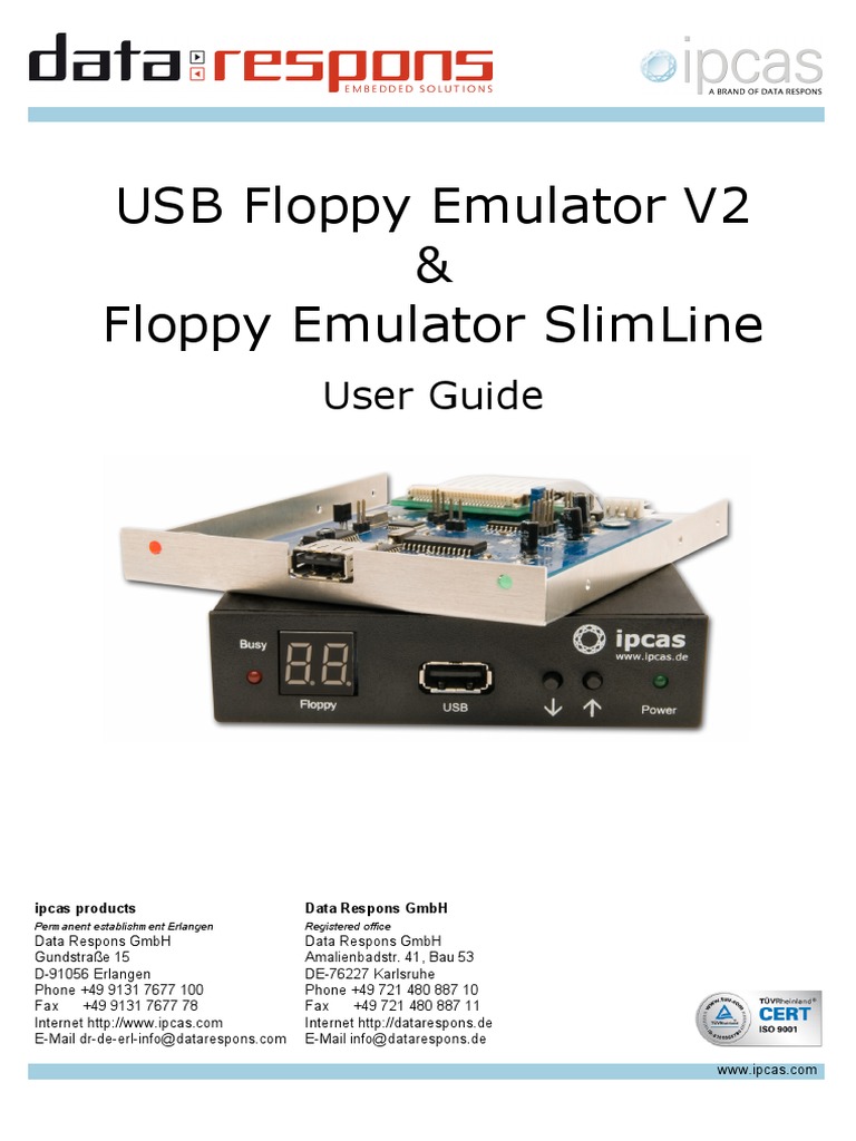 Usb Floppy Emulator v2 and Slimline Manual v1.4 | PDF | Business