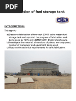 Tank Farm Design | PDF | Oil Refinery | Gases