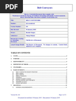 Conveyor Belt Inspection Checklist | PDF | Belt (Mechanical) | Elevator
