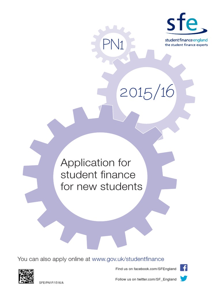 Application for Student Finance: A Guide to Financial Support Available ...
