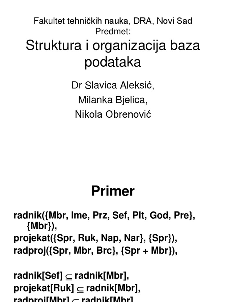 05 SQL Ugnjezdeni Upiti | PDF