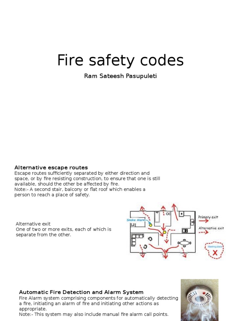 Fire Safety Codes and Systems Guide | PDF | Elevator | Fire Sprinkler ...