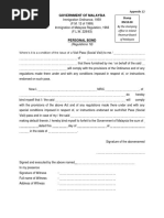 Statutory Declaration Form PDF | PDF | Law