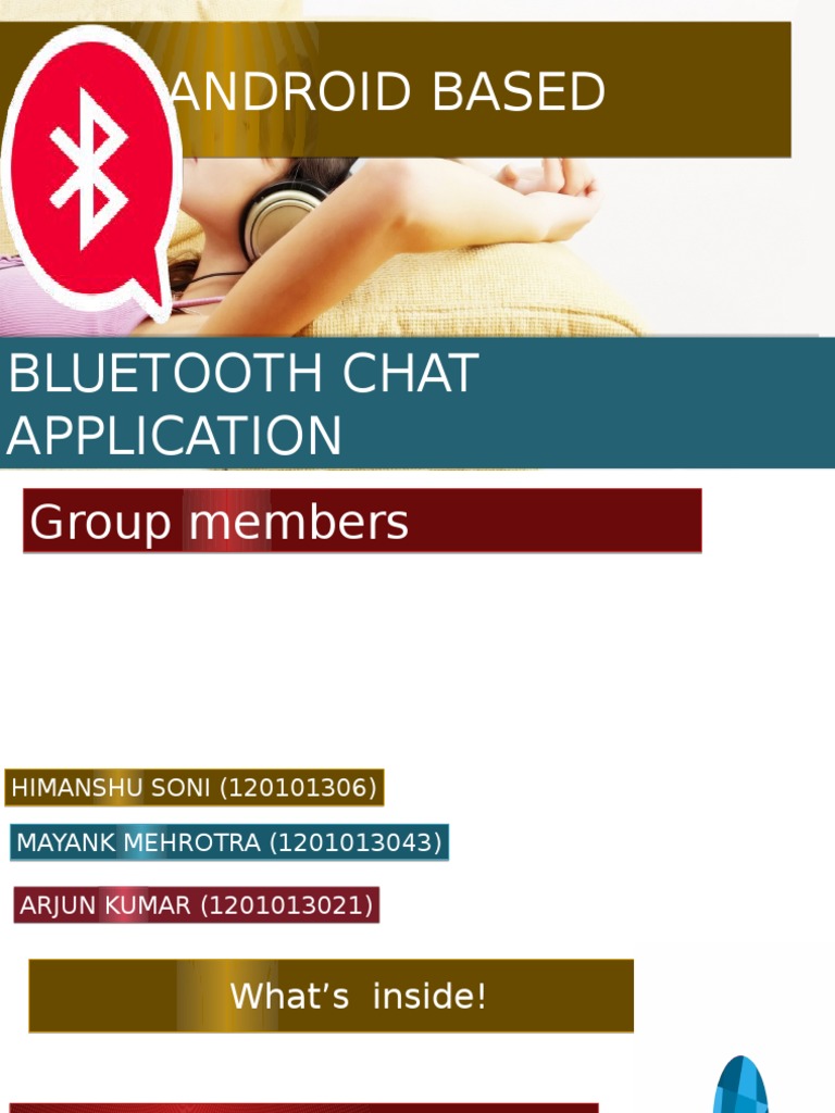 Bluetooth Chat Application | Android (Operating System) | Bluetooth
