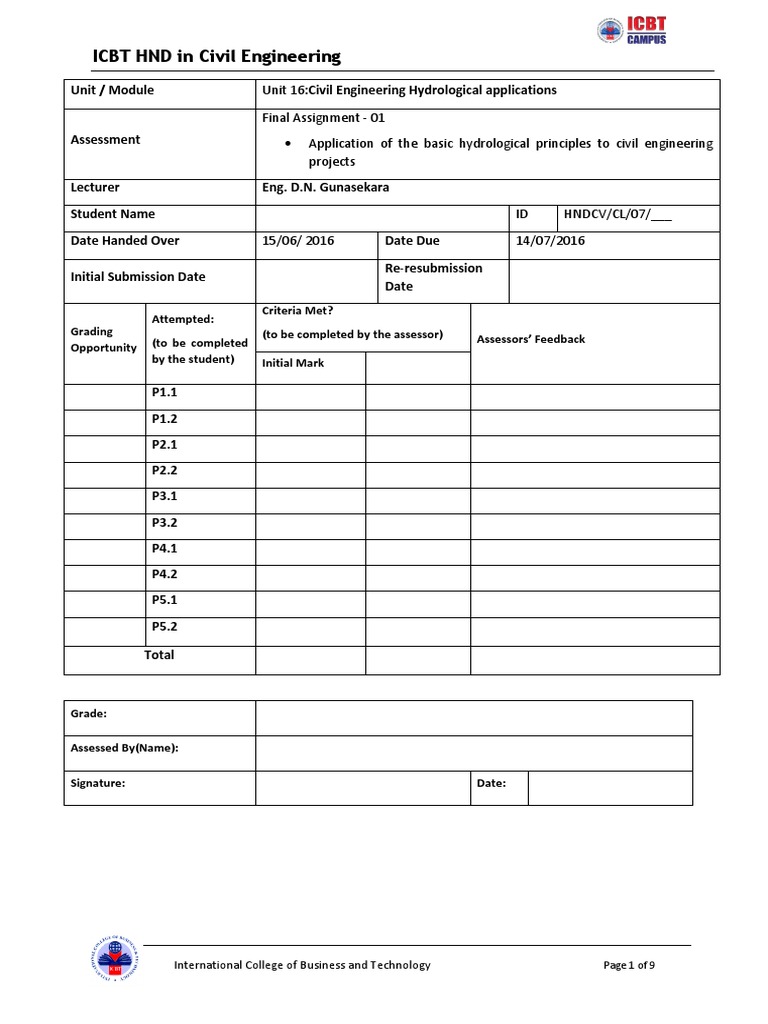 Hydrology For Civil Engineering | PDF | Drainage Basin | Hydrology