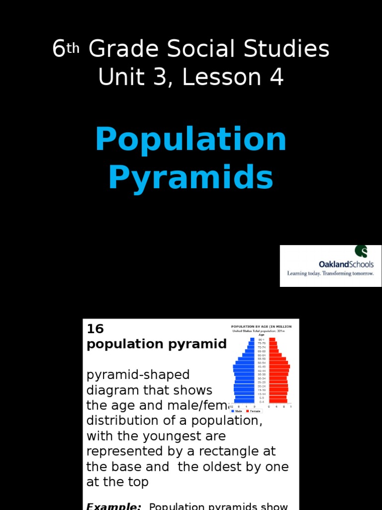 U3 l4 PPT - Population Pyramids | PDF