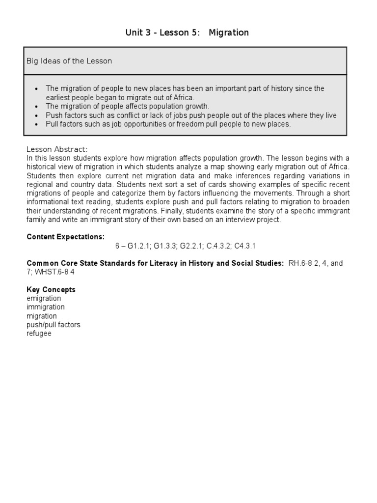 Lesson 5 Abstract | PDF | Social Science