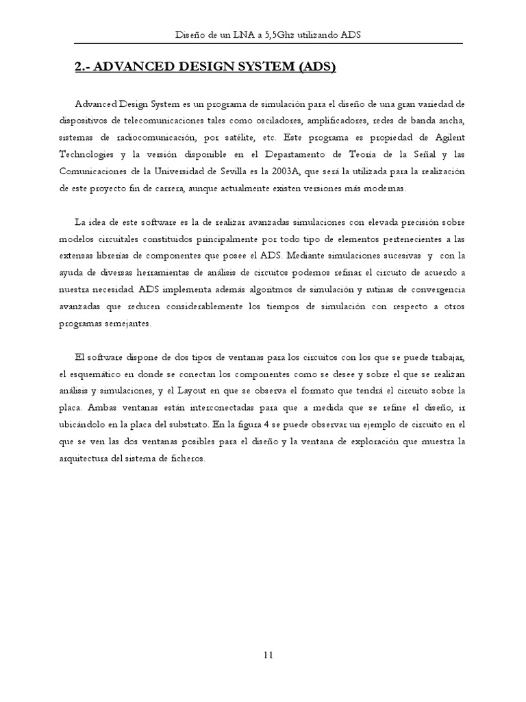 2 - Advanced Design System (ADS) | PDF | Software | Simulación