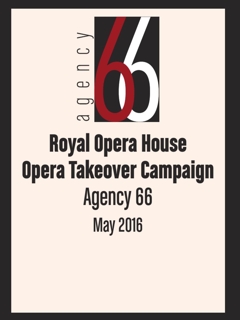 Opera Takeover Campaign | PDF | Instagram | Advertising