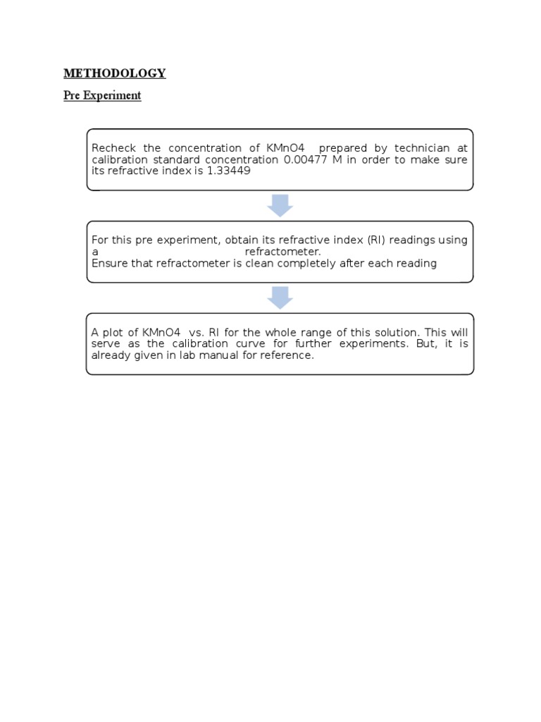 Methodology References Exp 6 | PDF | Water | Physical Sciences