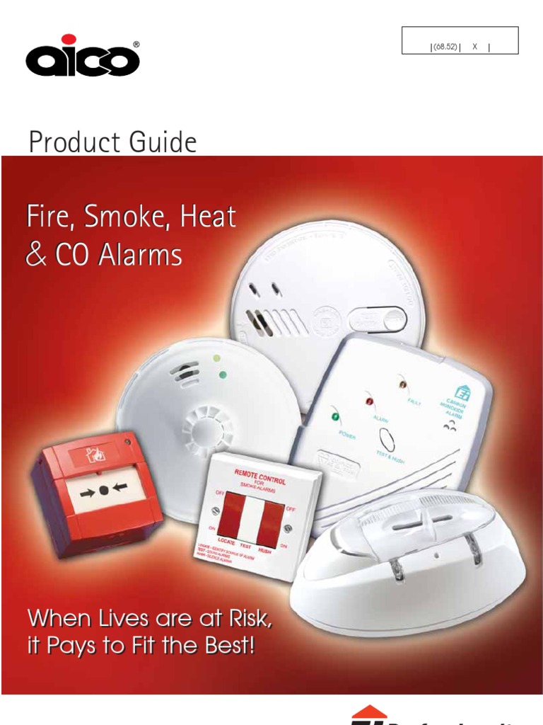 The Aico Fire, Smoke, Heat & Carbon Monoxide Alarms Guide | PDF ...