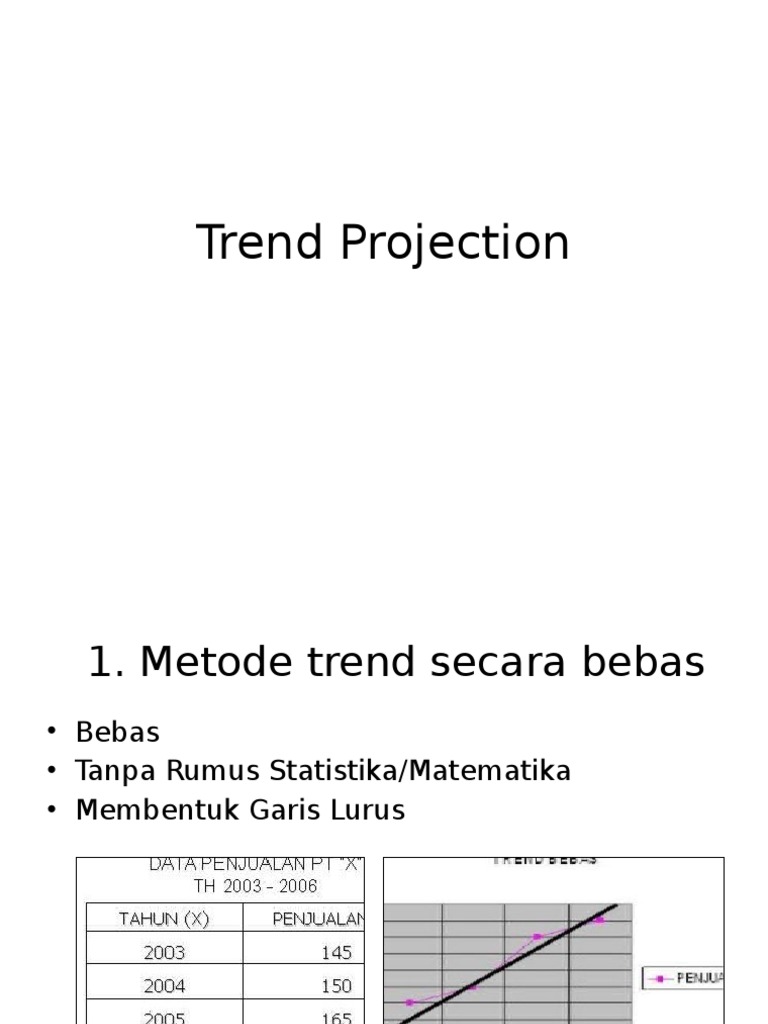 Trend Projection | PDF