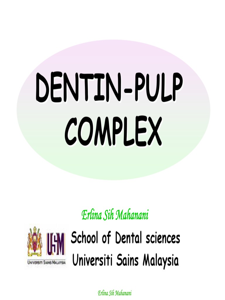 Dentin Pulp Complex PDF | PDF | Dentin | Tooth
