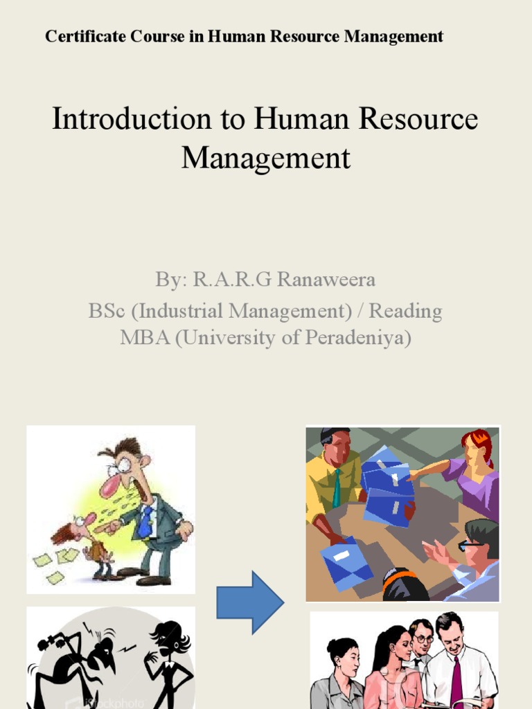 Introduction To Human Resource Management | PDF