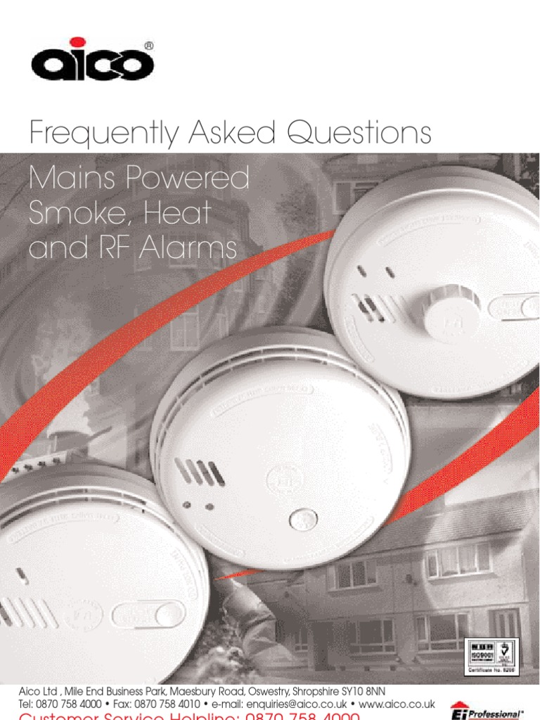 The Aico Smoke Alarms Questions and Answers | PDF | Relay ...
