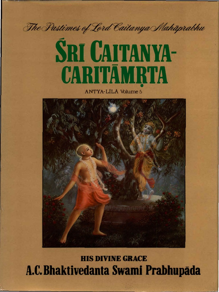 Sri Caitanya Caritamrita Antya Lila Vol.5 | PDF | Indian Religions | Religion And Belief