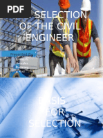 Module 1-Chapter 4 The Selection of The Civil Engineer | PDF | Request For Proposal | Engineer