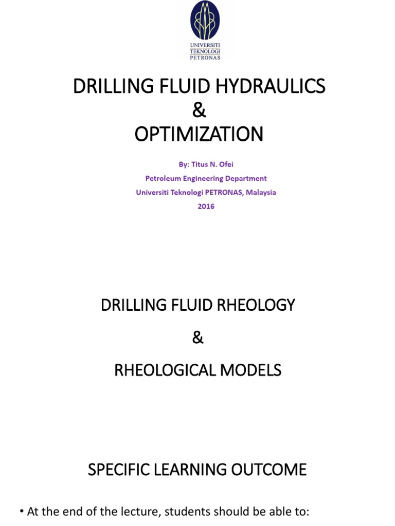Drilling Fluid Rheology Models Explained | PDF | Rheology | Shear Stress