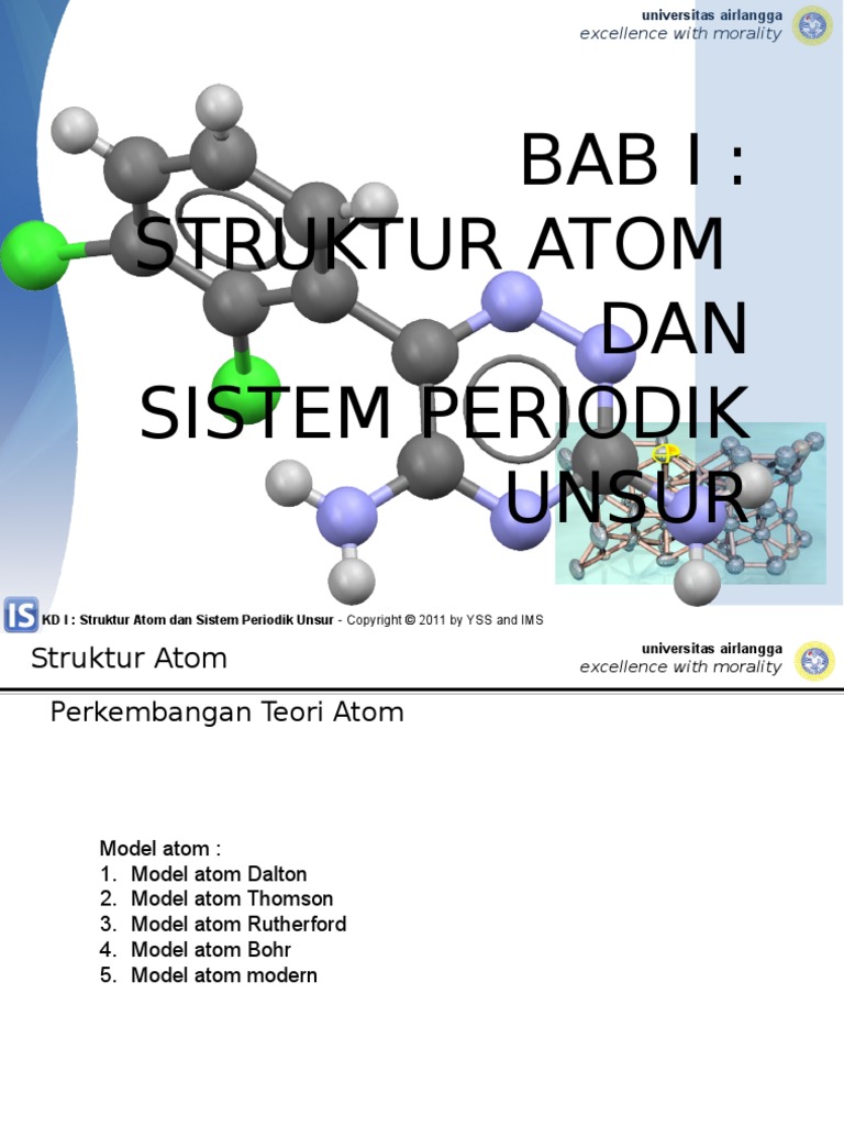 01 Struktur Atom Dan Sistem Periodik | PDF | Metode & Bahan Ajar | Sains & Matematika