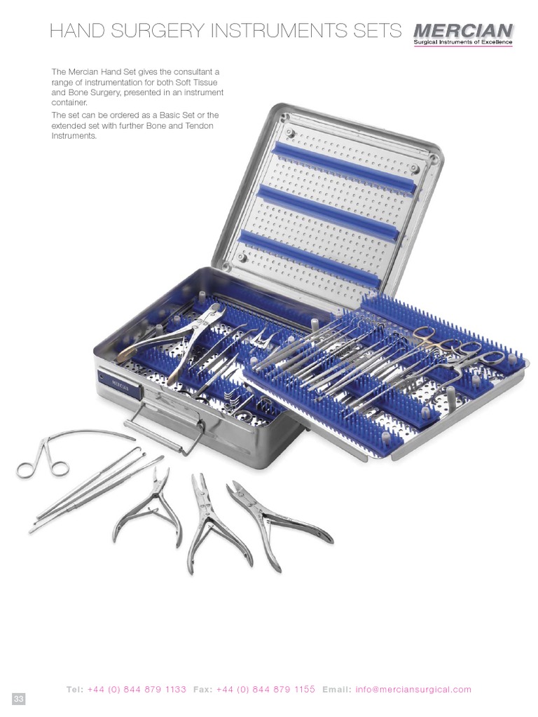 Mercian Hand Instrument Set | PDF