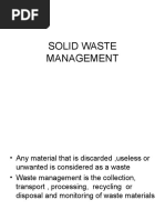 Waste MGT Training Module | PDF | Hazardous Waste | Waste Management