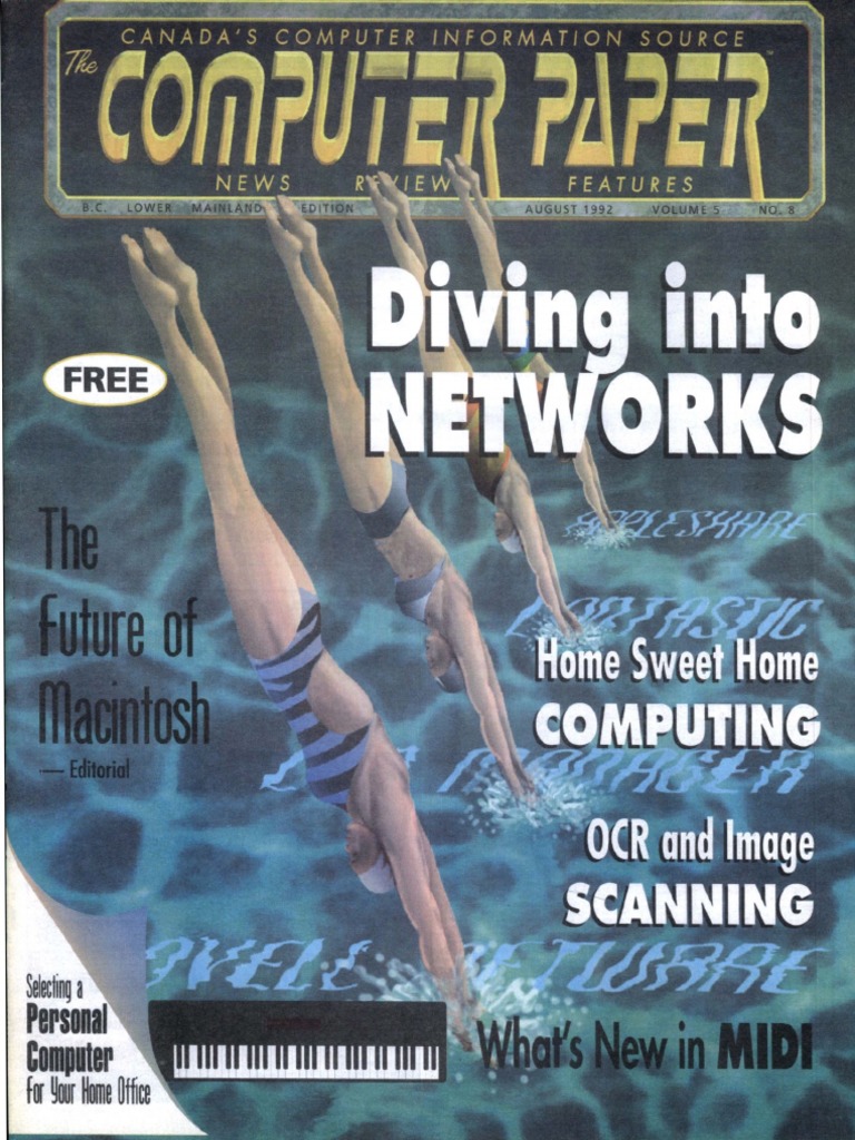1992-08 The Computer Paper - BC Edition PDF | PDF | Macintosh | Ibm Pc ...