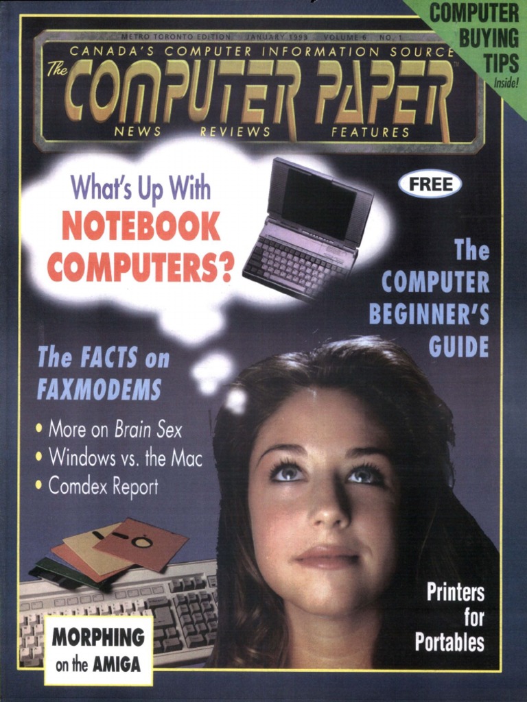 1993-01 The Computer Paper - Ontario Edition | PDF | Macintosh | Ibm Notes
