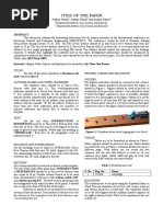 AIP Sample Paper | PDF | Microsoft Word | Page Layout