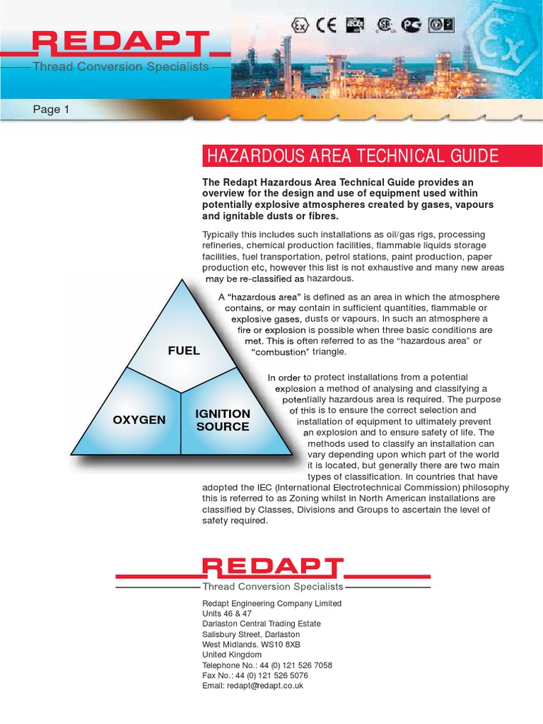 Hazardous Area Guide PDF | PDF