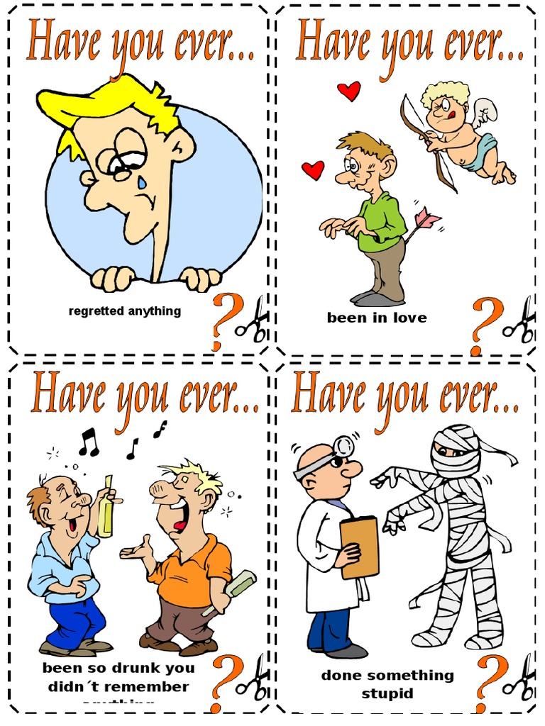 Have You Ever Cards | PDF