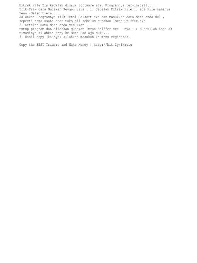 Cara Install Tenol | PDF