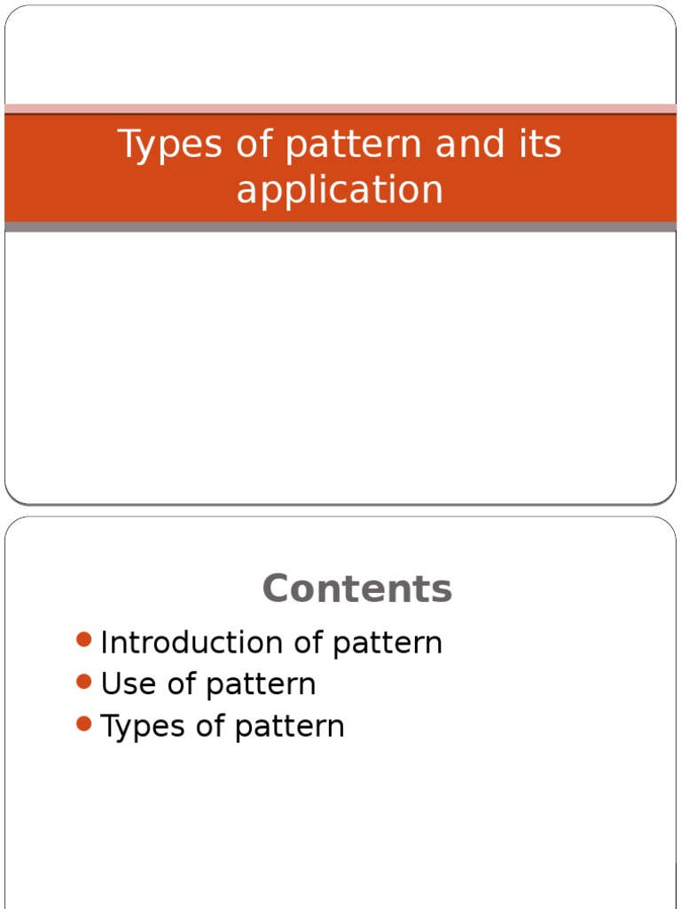 Types of Pattern and Its Application | PDF | Casting (Metalworking ...