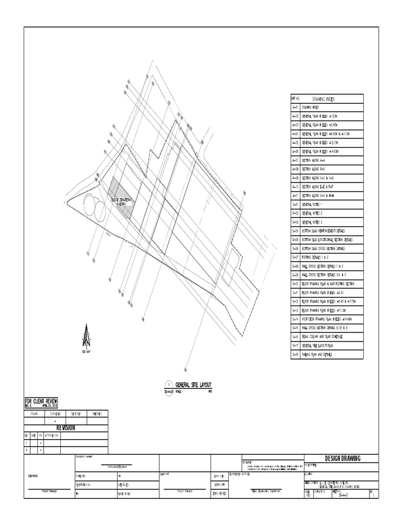 Sludge Dewatering Building Working Drawings | PDF | Career & Growth