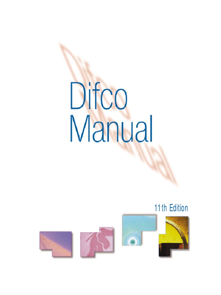 Difco Manual | PDF | Growth Medium | Bacteria