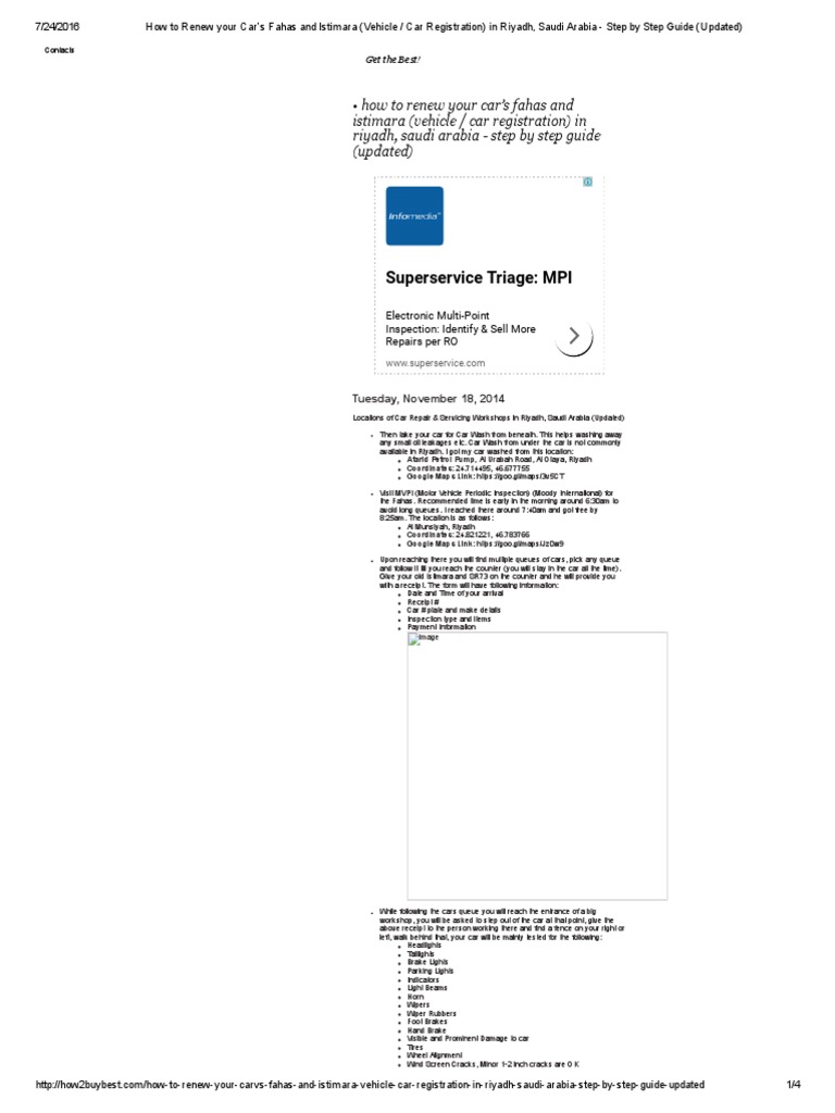 A Comprehensive Guide to Renewing Vehicle Registration and Conducting ...