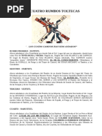 Saludos A Los Cuatro Rumbos, Tlahuikayotl. | PDF