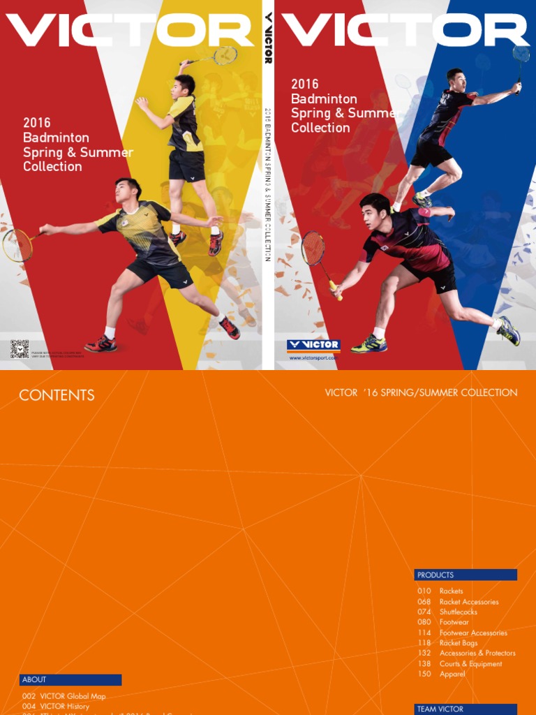 Victor Badminton 2016 | PDF | Sports